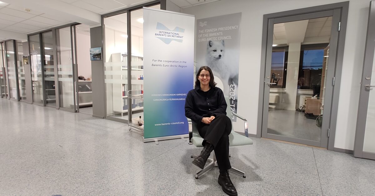 A new face at the International Barents… - Barents Euro-Arctic Council